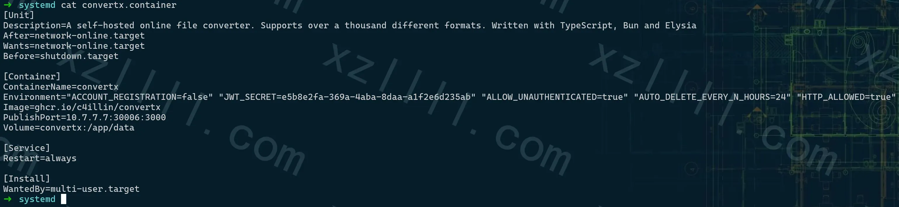 容器部署ConvertX|一个支持1000多种格式的在线文件转换工具